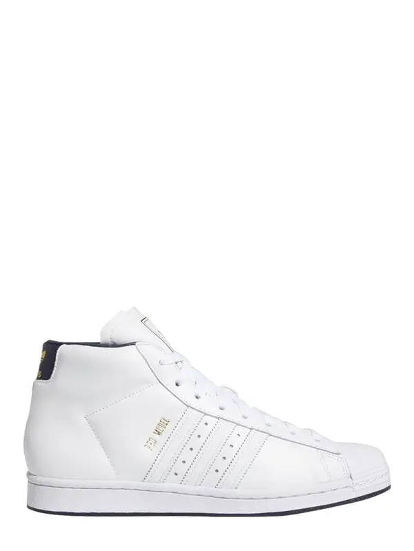 Adidas Pro Model High Top Sneakers - White