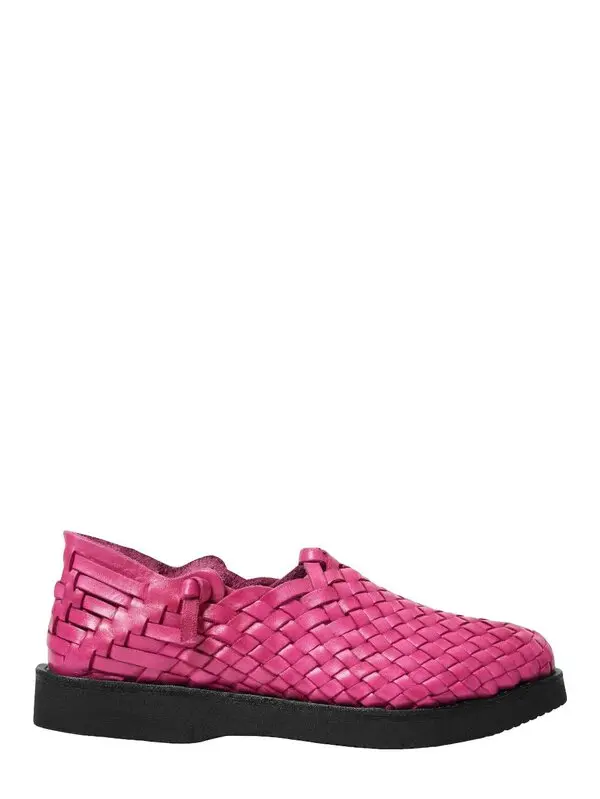 YUKETEN Supreme X Woven Sandals - Pink