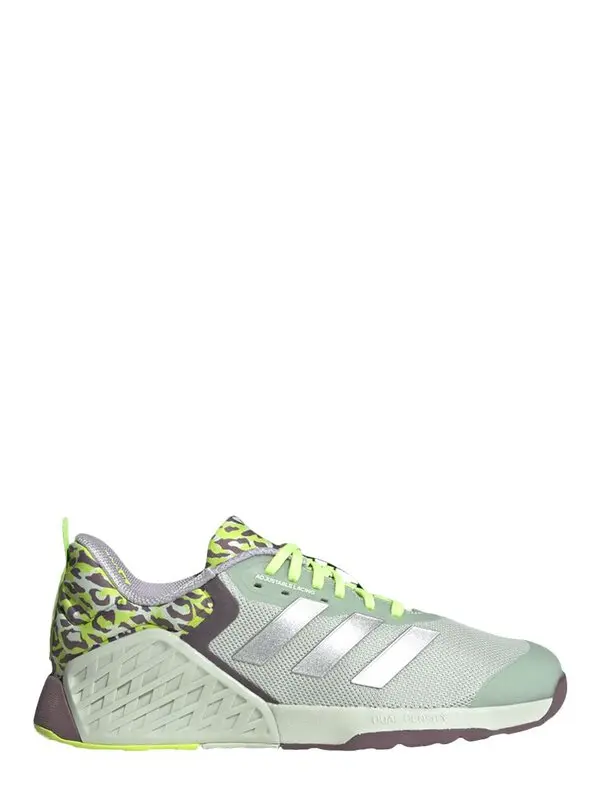 Adidas Dropset 3 Gfx Linen Silver Metallic Sneakers - Green