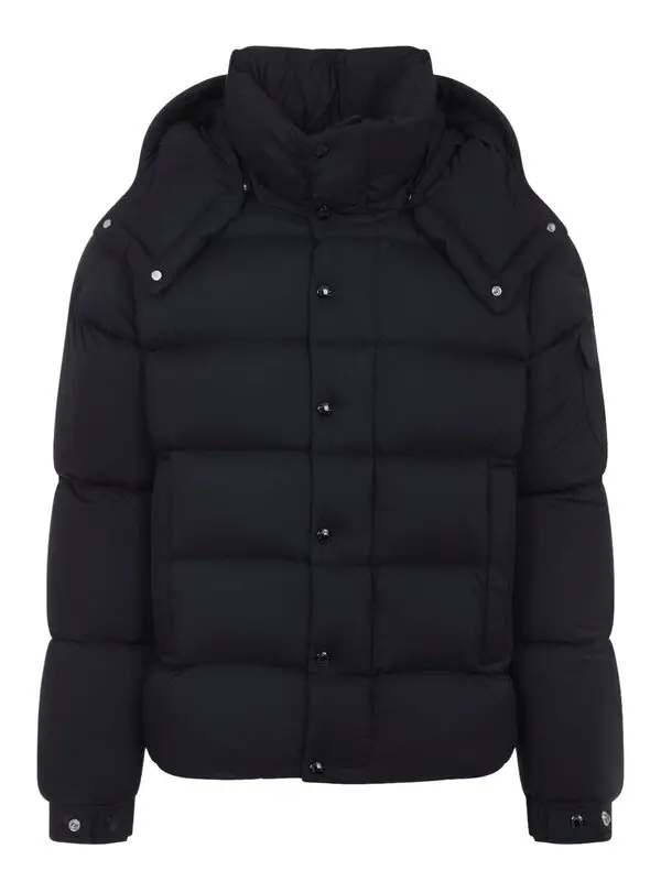 Moncler Maya 70 Down Jacket With Detachable Hood - Black