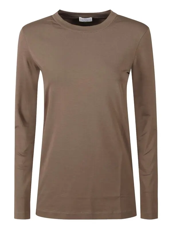 Brunello Cucinelli Long Sleeve T-shirt - No