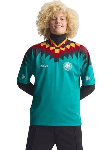 Adidas Germany National Team 1994 Away Bringback Jersey - Green