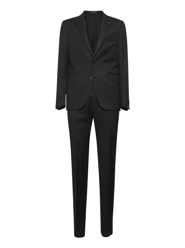 Tagliatore Single-breasted Tailored Suit - Black