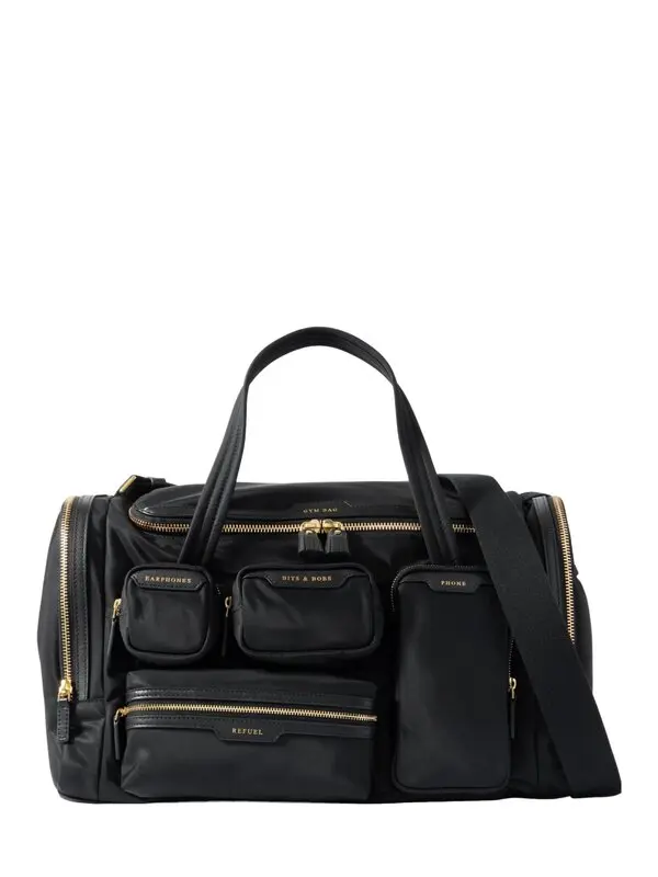 ANYA HINDMARCH Multi-pocket Duffel Bag - Black
