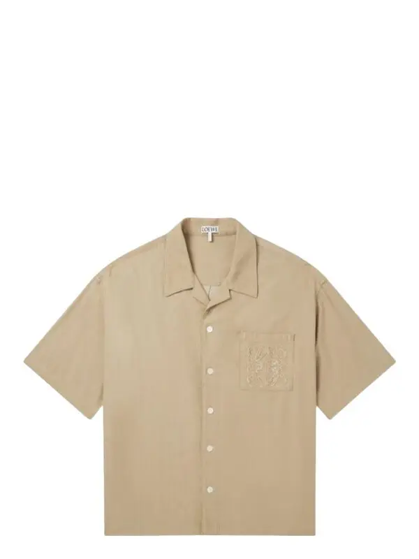 Loewe Short Sleeve Shirt - Neutrals