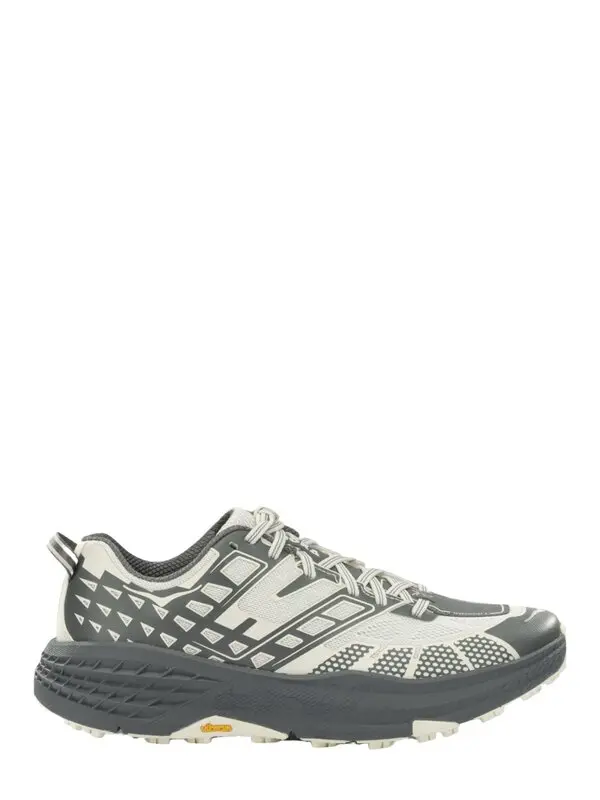 Hoka One One Speedgoat 2 Athletic Sneakers - Alabaster / Outer Orbit