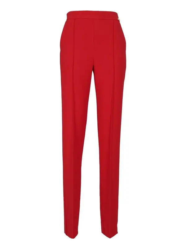 Elisabetta Franchi Tailored Trousers With Pressed Crease - No