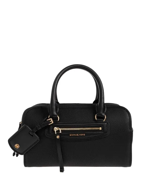 Michael Kors Zippered Shoulder Bag - Black