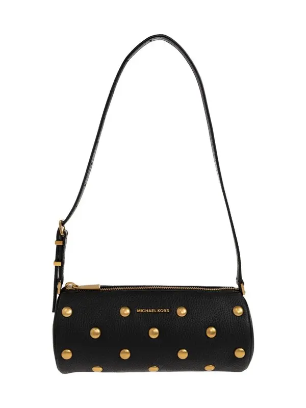 Michael Kors Studded Shoulder Bag - Black