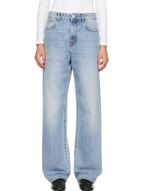 RÓHE Brunn Baggy Jeans - Blue