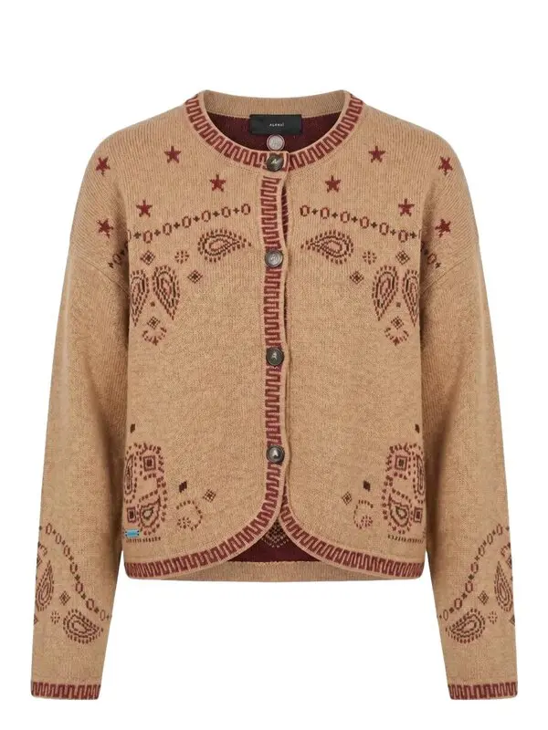Alanui Cardigan - Beige Multi
