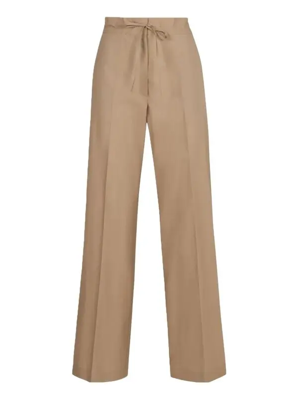 P.a.r.o.s.h Drawstring Casual Pants - Beige