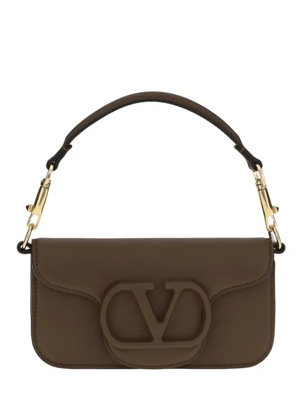 Valentino Garavani Locò Mini Shoulder Bag - Brown