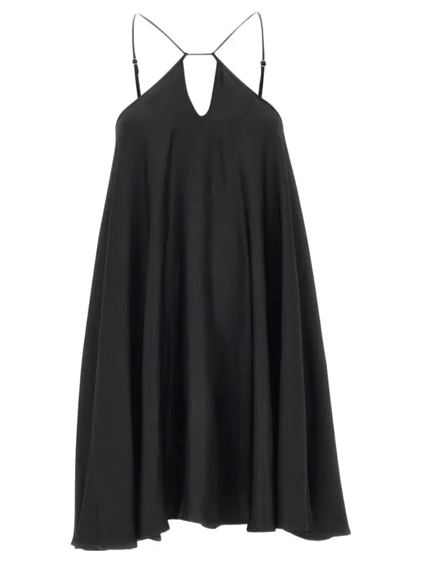 KAOS Flared Mini Dress - Black