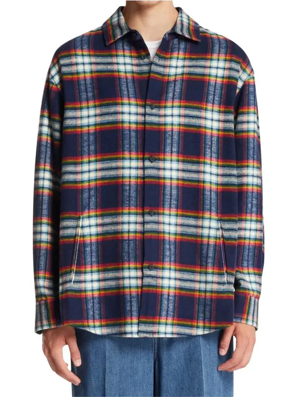 DARKPARK Long-sleeved Shirt - Blue