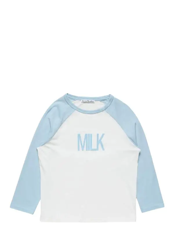 Acne Studios Milk Graphic T-shirt - White