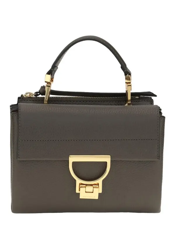 COCCINELLE Arlettis Top Handle Shoulder Bag - Olive Green