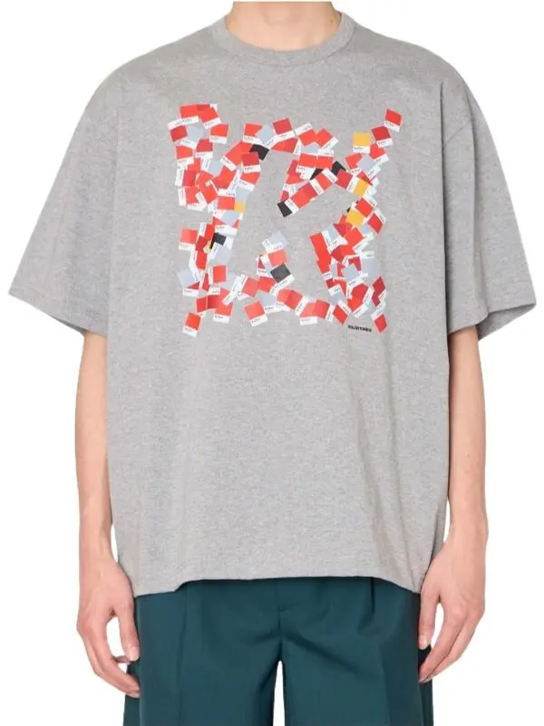 Kolor Crew-neck T-shirt - Light Gray