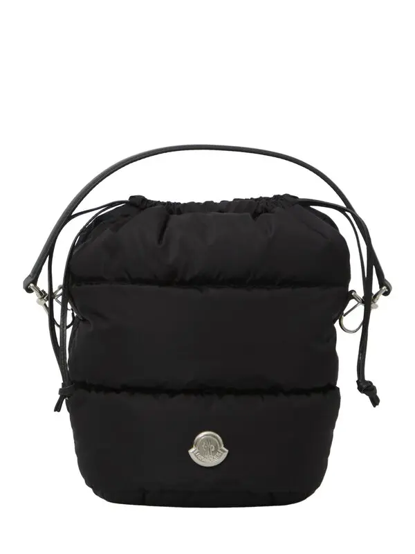 Moncler Caradoc Quilted Baguette Bag - Black