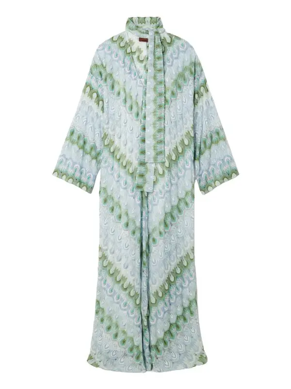 Missoni Gradient Feather Print Long Cover-up - No