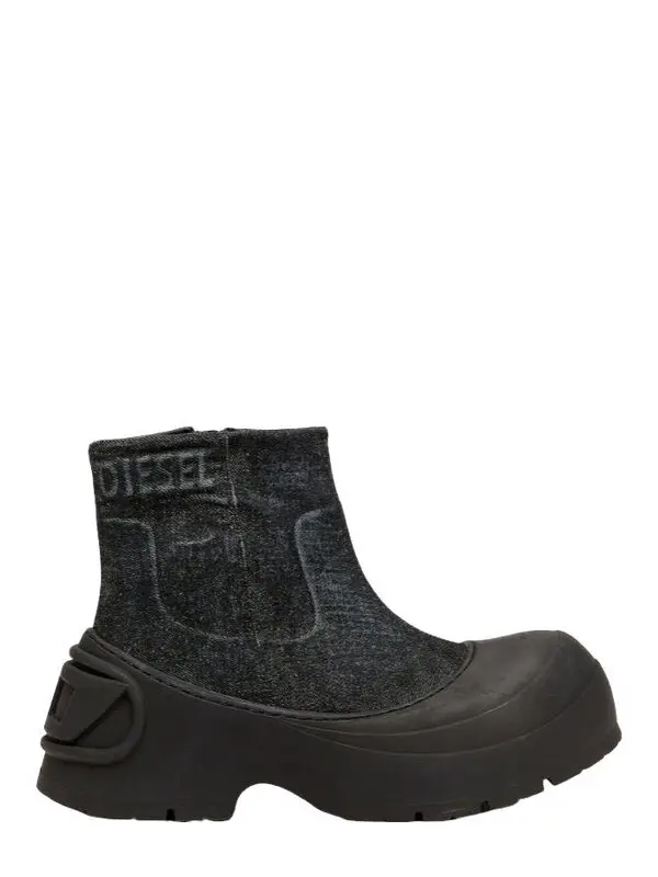 DIESEL® D-donald Zip Md Ankle Boots - Black