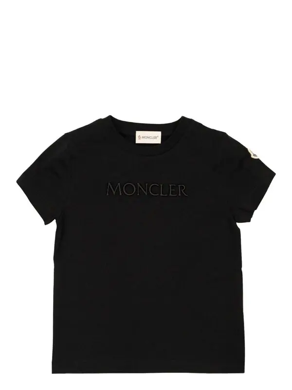Moncler Short-sleeved Crewneck T-shirt - Black
