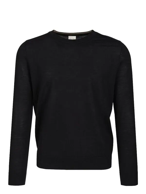Paul Smith Wool Crewneck Sweater - Blue