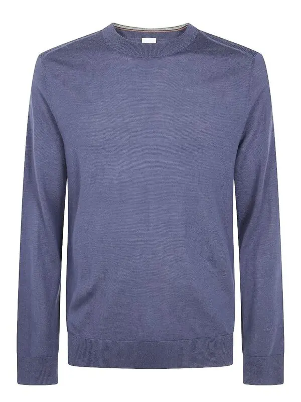 Paul Smith Wool Crewneck Sweater - Sky Blue