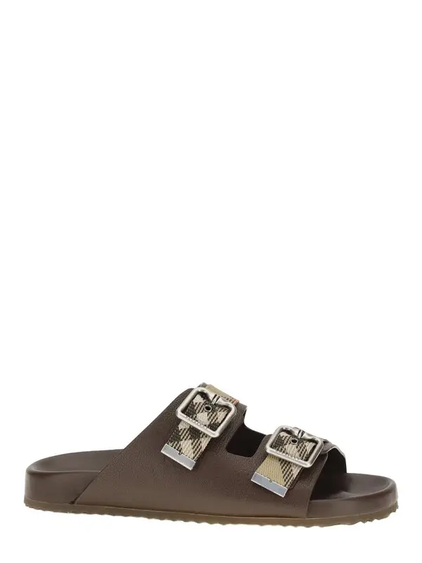 Burberry Urchin Sandals - Brown