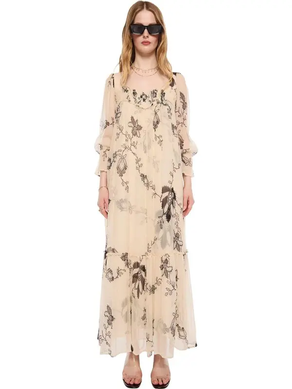 Alix Of Bohemia Lilum Dress Shadow Lace - Multi