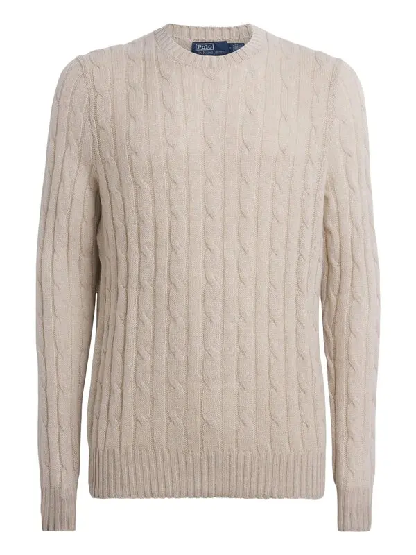 Polo Ralph Lauren Cashmere Cable-knit Sweater - Brown