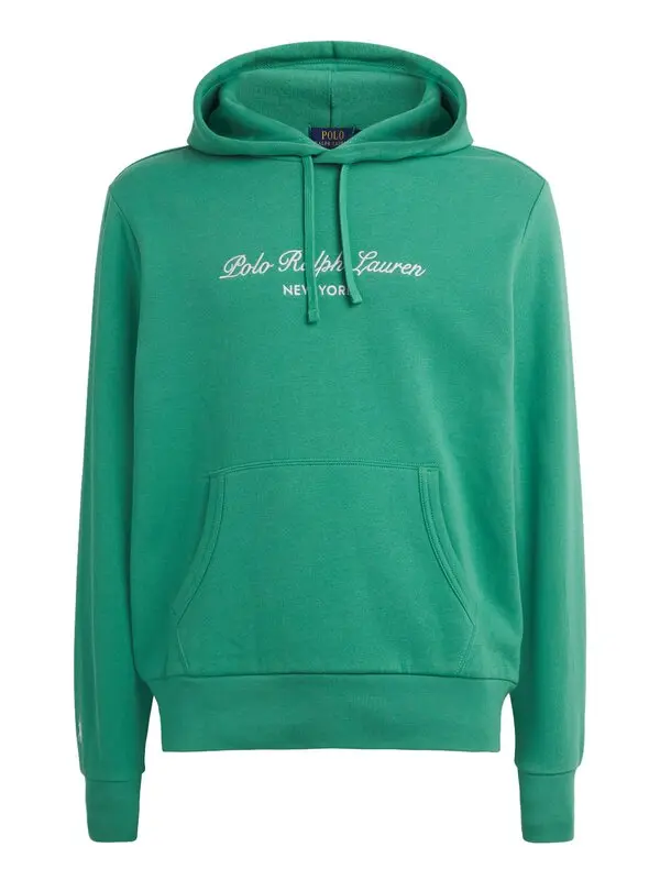 Polo Ralph Lauren Embroidered Logo Hoodie - Green