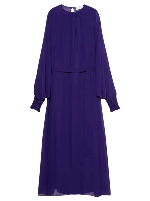 Marina Rinaldi Maxi Dress And Cardigan - Purple