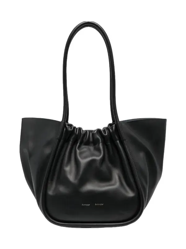 Proenza Schouler Large Ruched Tote Bag - Black