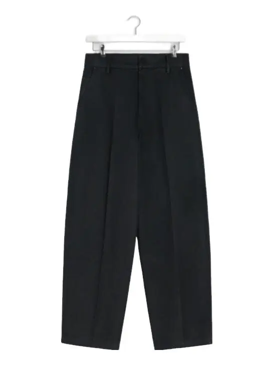 LEMAIRE Maxi Barrel Workwear Pants - Black