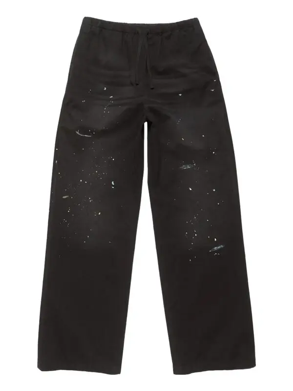 Acne Studios Washed Trousers - Black