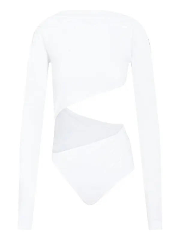 Jacquemus Carozzu Stretch-fit Bodysuit - White