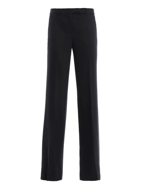Michael Kors Tailored Wide-leg Pants - Black