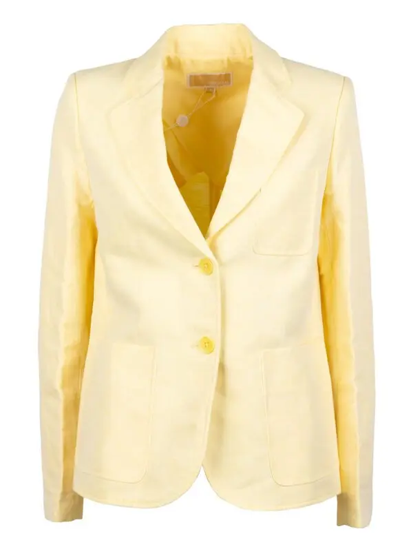 Michael Kors Single-breasted Blazer - Yellow