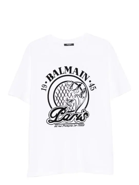 Balmain Logo-print Cotton T-shirt - No