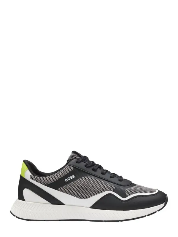 Hugo Boss Lace-up Sneakers - Dark Gray