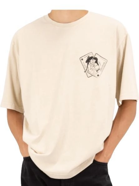 ICON DENIM LOS ANGELES Graphic-print T-shirt - Beige