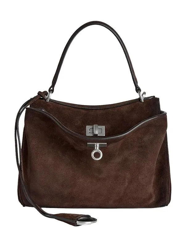 Balenciaga Rodeo Handbag Mini - Brown