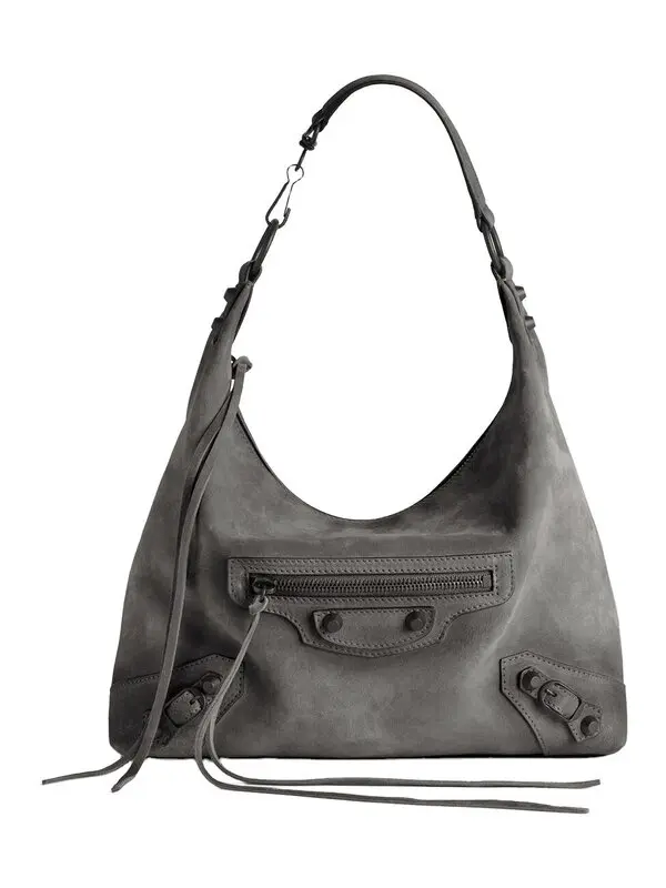 Balenciaga Le City Hobo Bag - Grey