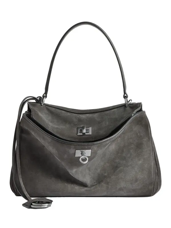Balenciaga Rodeo Handbag Small - Grey