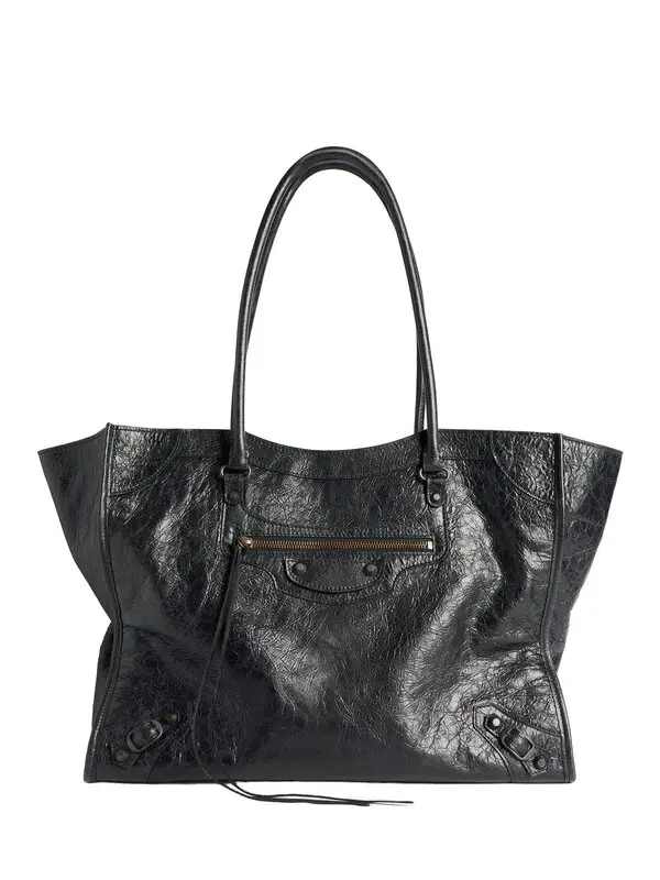 Balenciaga Le City Tote Bag Medium - Black