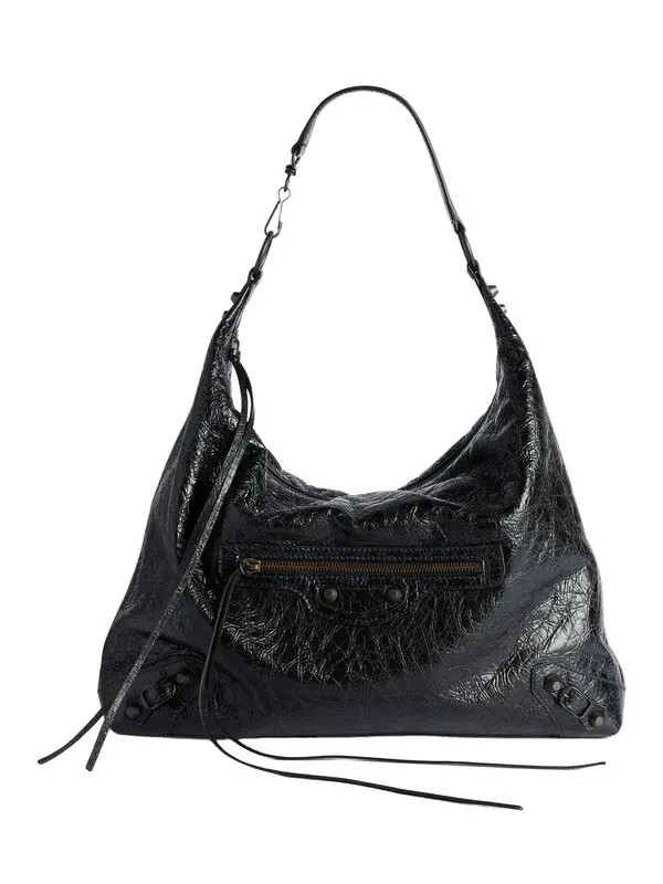 Balenciaga Le City Hobo Bag Medium - Black