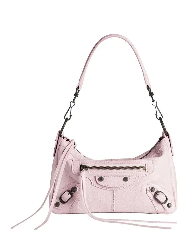 Balenciaga Le City Moto Mini Shoulder Bag - Pink