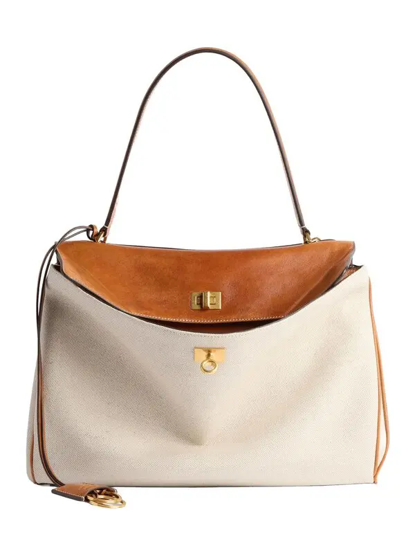Balenciaga Rodeo Handbag Medium - Beige