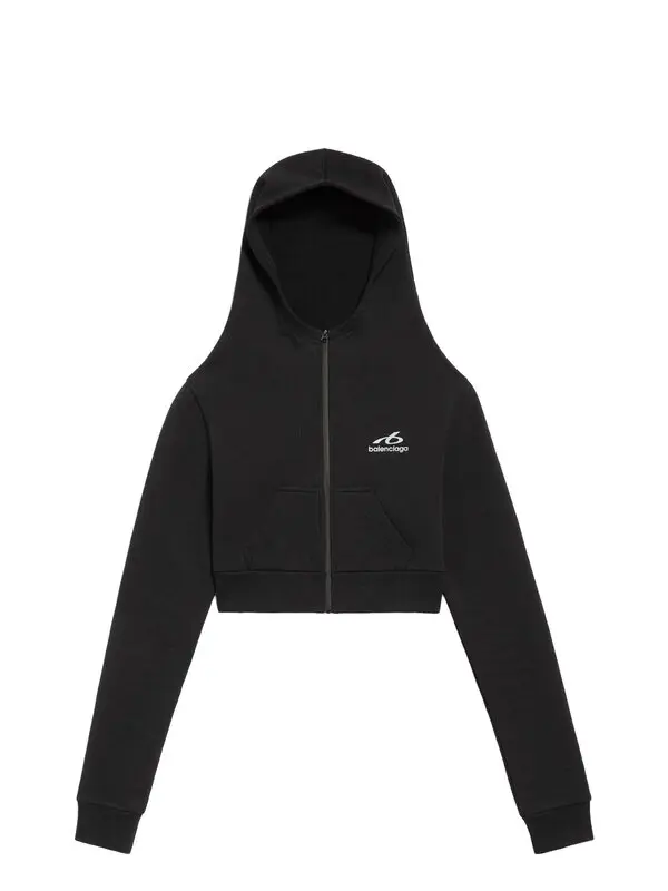 Balenciaga Techwear Cocoon Hoodie - Black